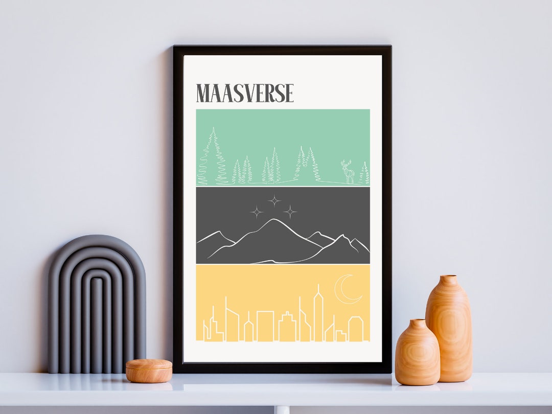 Maasiverse Wall Art, Instant Downloads, ACOTAR Downloads, Maasverse ...