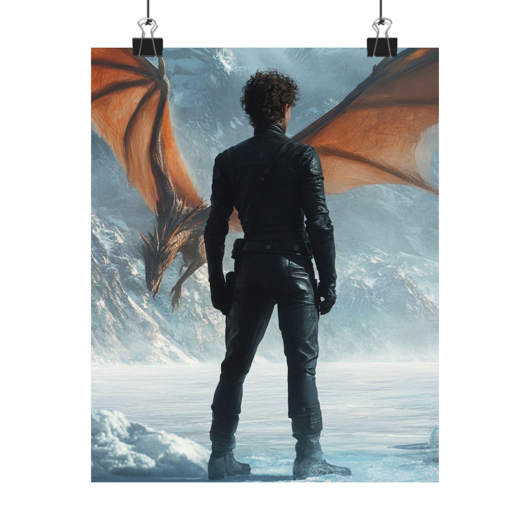 Ridoc Gamlyn Fanart, Fourth Wing Poster, Iron Flame Art Print, Rebecca ...