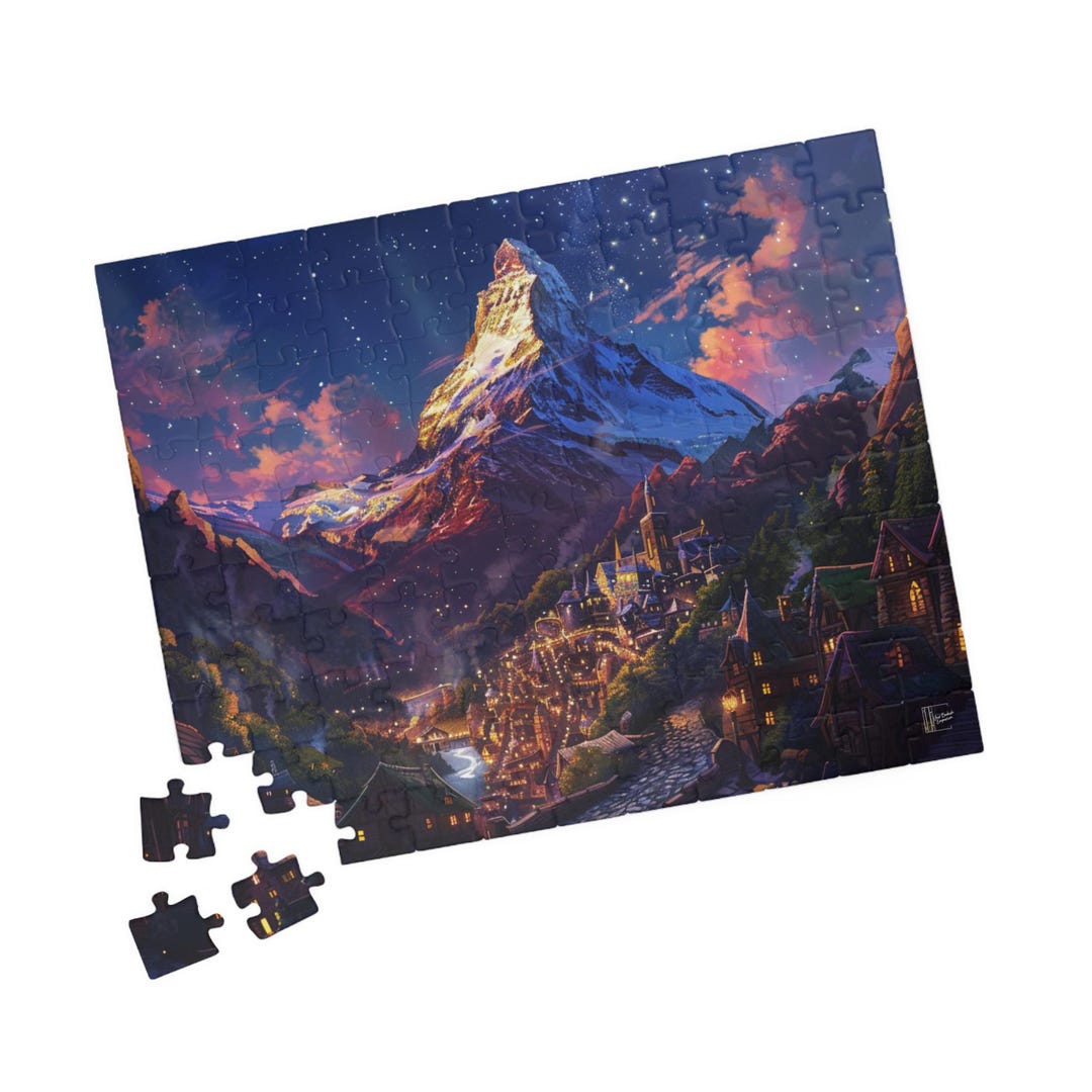 Velaris City of Starlight at Twilight Puzzle, ACOTAR Puzzle, Rhysand ...