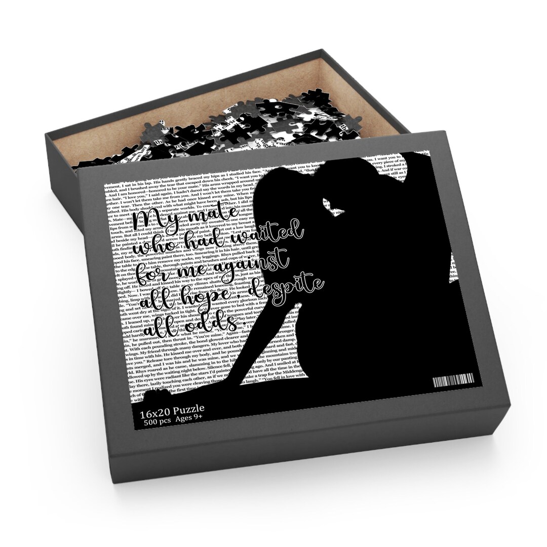 ACOMAF Chapter 55 Puzzle, ACOTAR Puzzle, Rhysand and Feyre Gift, SJM ...