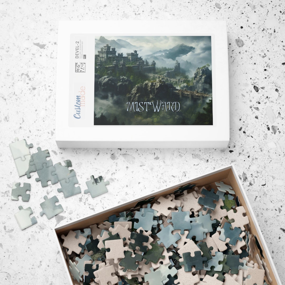 Throne of Glass Mistward Puzzle, 4 Size Options, Book Lover Puzzle ...