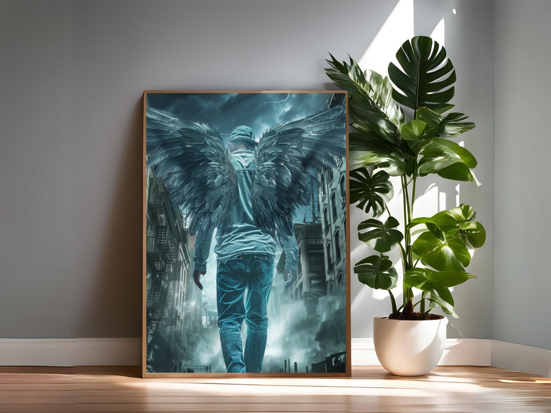 Hunt Athalar Umbra Mortis Art Print: Crescent City Decor (digital ...