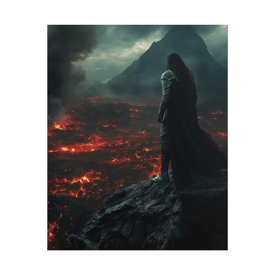 Plated Prisoner Fanart Print: Gilded Fantasy Art, Commander Rip Decor ...