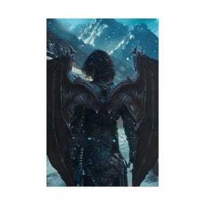 Azriel ACOTAR Fanart Poster: Maasverse Romantasy Wall Decor - Etsy