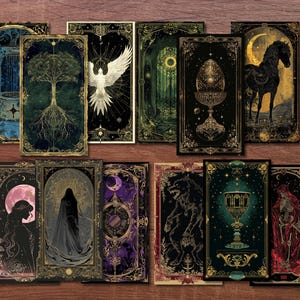 Providence Cards Digital Fanart Set, One Dark Window Printables, Rachel ...