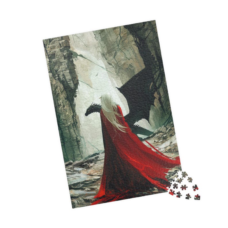 Throne of Glass Puzzle: Manon & Abraxys, Fierce Women of Fantasy - Etsy