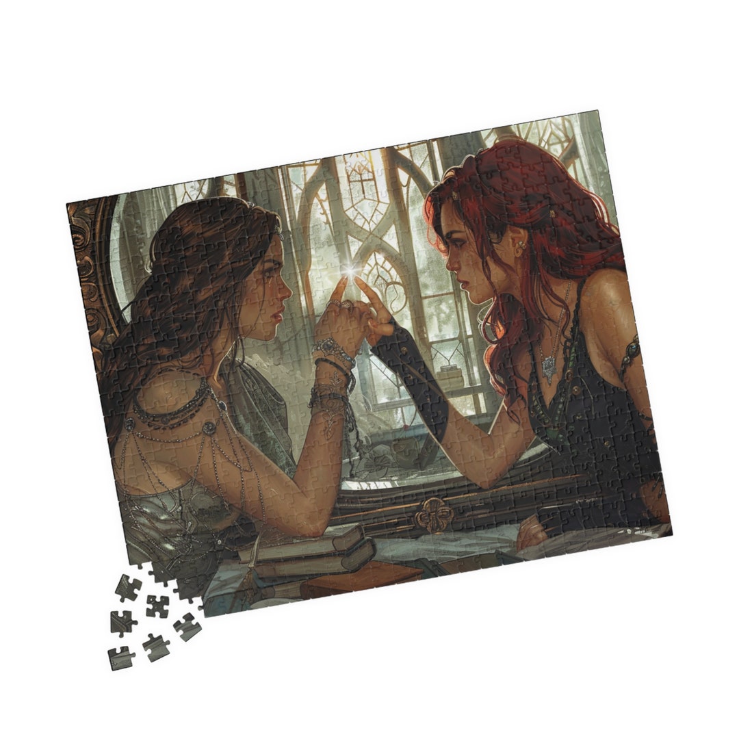 Across the Maasverse Bryce Quinlan Nesta Archeron Puzzle, ACOTAR Puzzle ...
