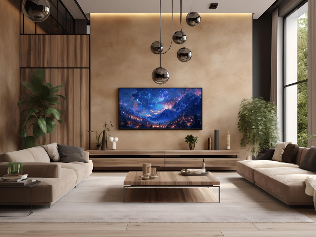 Velaris City of Starlight Smart TV Art - ACOTAR Maasverse (digital ...