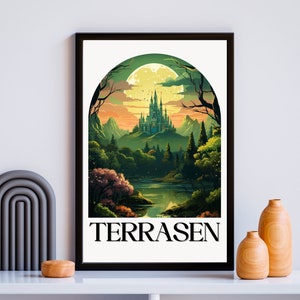 Velaris, Terrasen, & Lunathion Maasverse Digital Wall Art Prints, Wall ...