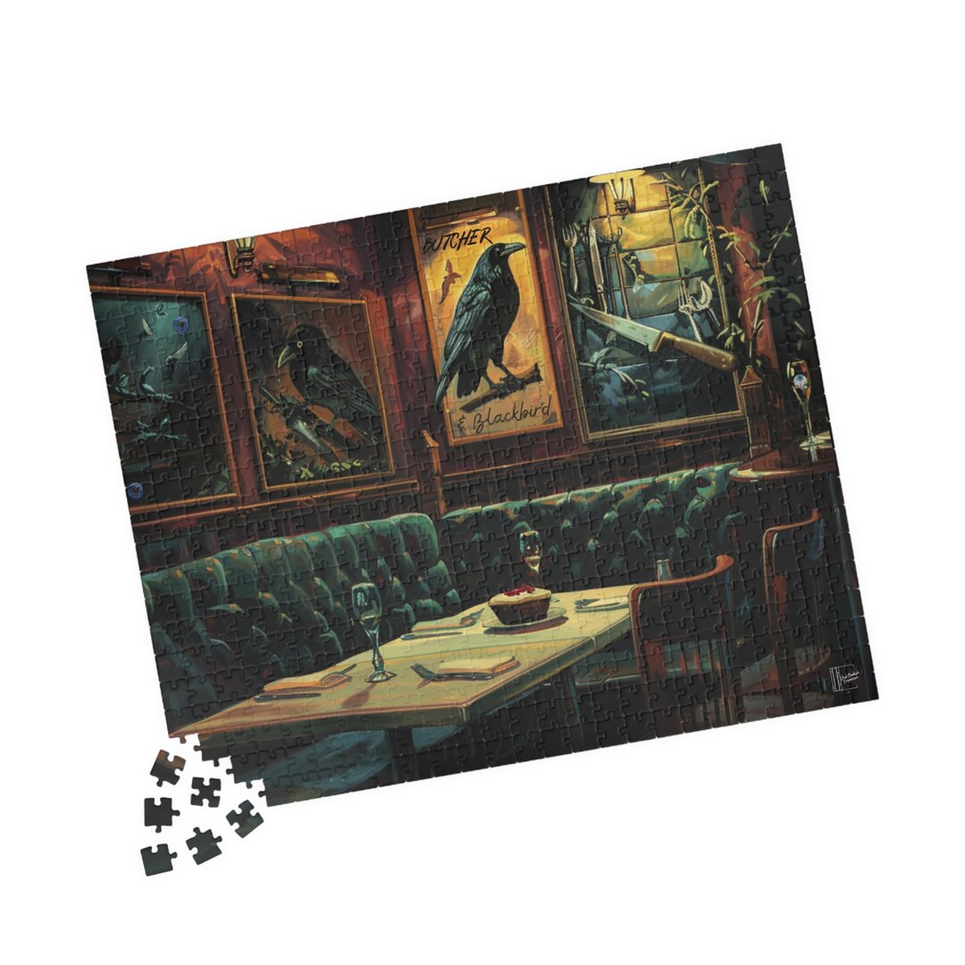 Butcher and Blackbird Puzzle, Brynne Weaver Inspired Jigsaw Puzzle ...