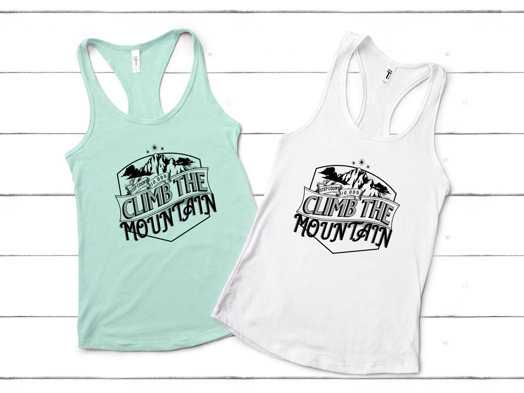 Climb the Mountain Racerback Tank: ACOTAR Inspired Workout Top - Etsy