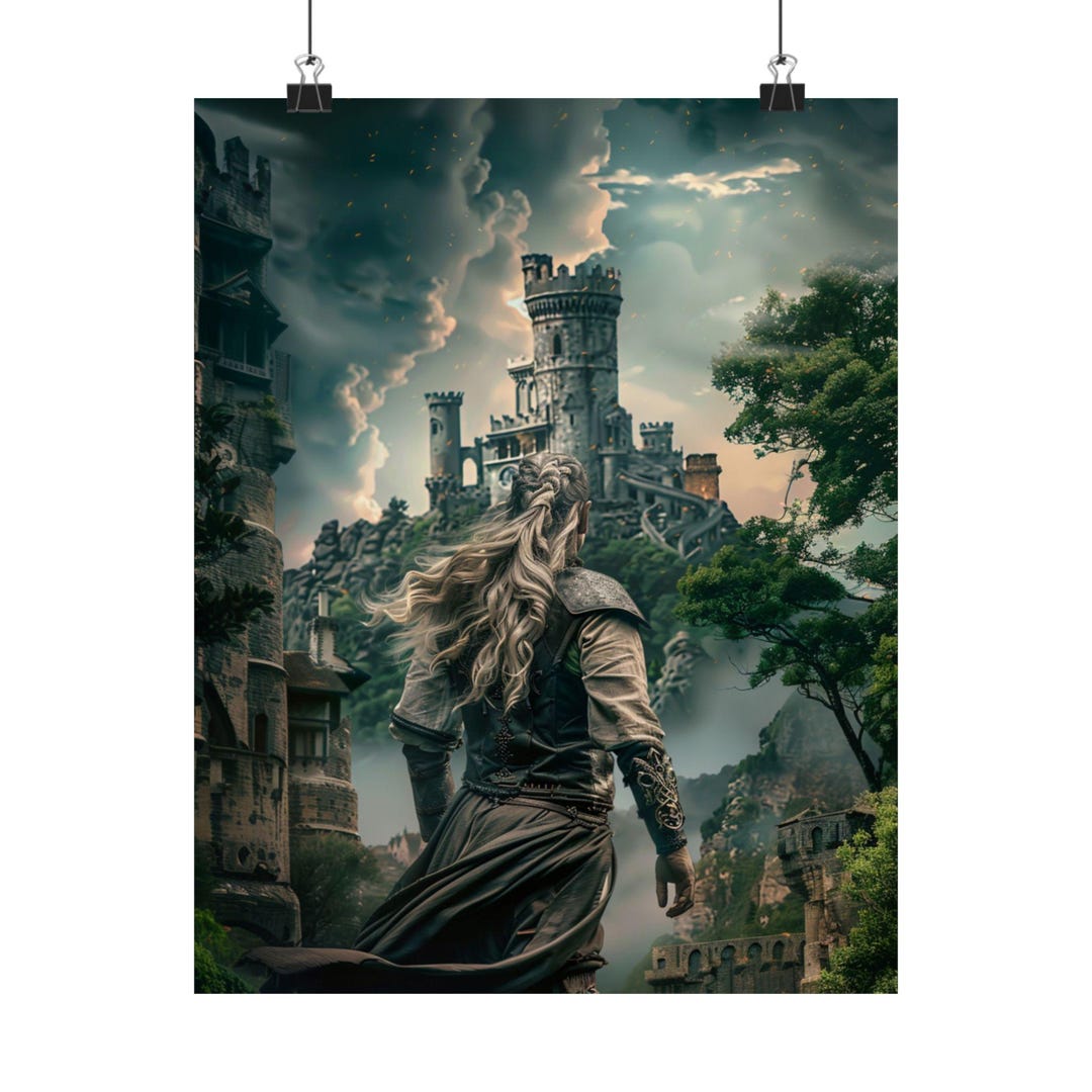 Rowan Whitehorn Matte Poster, MMC Poster, Throne of Glass Physical ...