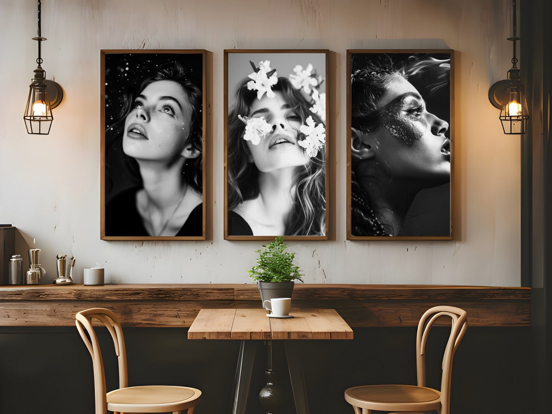 Archeron Sisters Art, Feyre, Nesta, Elain Maasverse Digital Wall Art ...