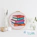 ACOTAR Book Stack Cross Stitch Pattern: Bookish Frog (digital Download ...