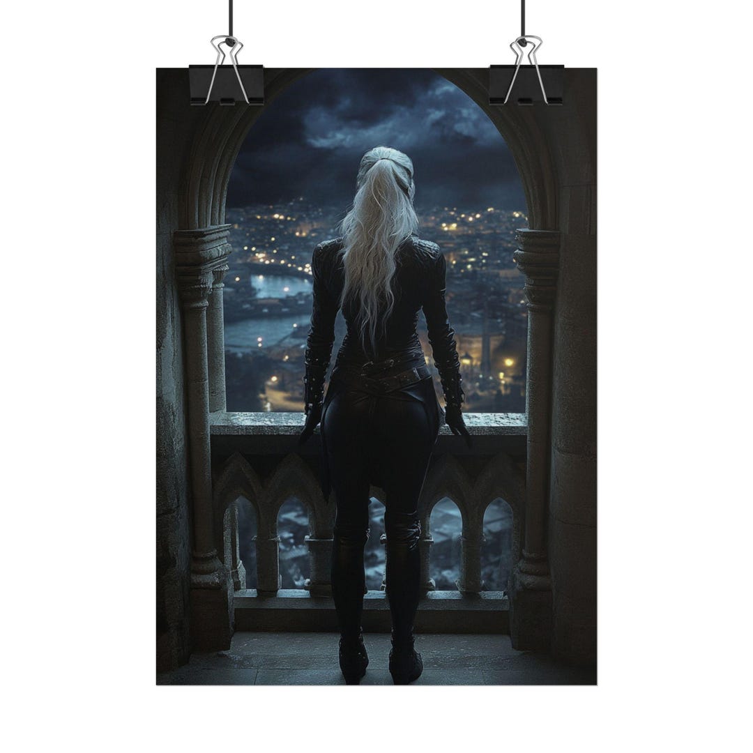 Manon Blackbeak Fanart Poster, Throne of Glass Wall Art, Sarah J Maas ...