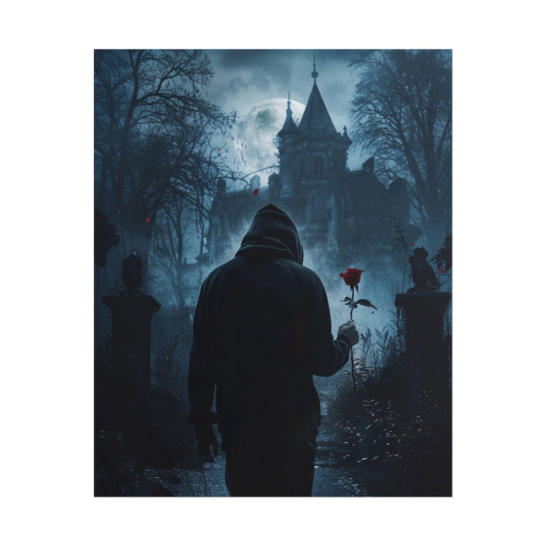 Zade Meadows Fanart Druck: Dark Romance, Spukende Adeline ...