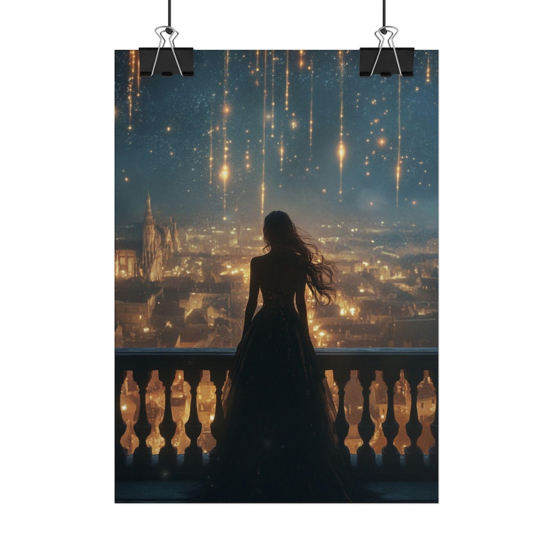 Starfall Feyre Archeron Fanart Print, ACOTAR Poster, High Lady of the ...