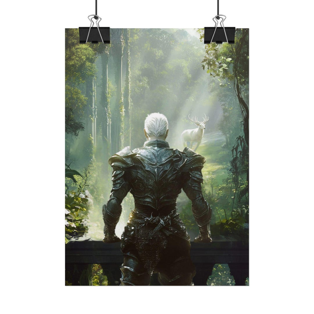 Rowan Whitethorn Fanart Poster, Throne of Glass Wall Art, Sarah J Maas ...