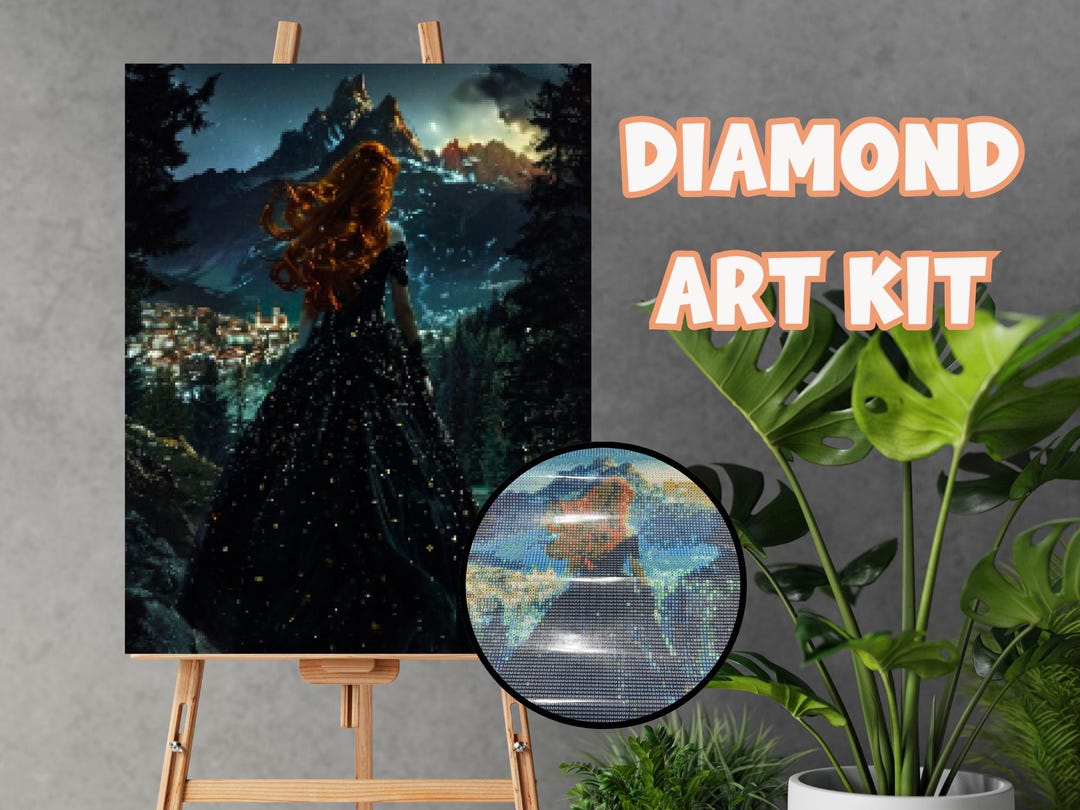 ACOTAR Craft Kit, Maasverse Diamond Art, Feyre Archeron, Aelin ...