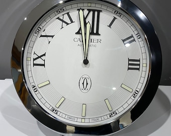 Cartier Wall Clock - Etsy
