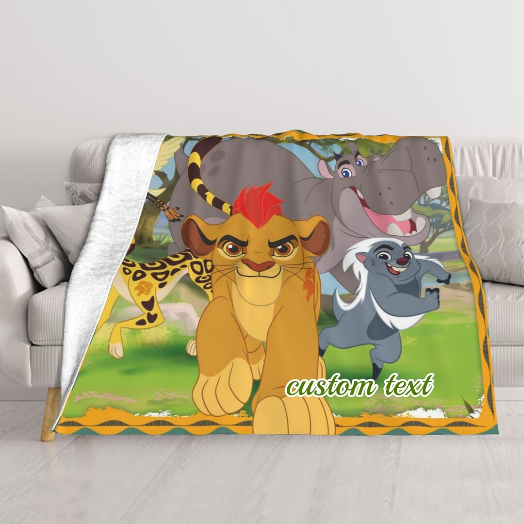 Custom Name the Lion Guard Blanket Baby Girl Boy Blankets - Etsy Australia