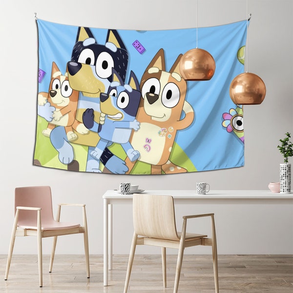 Bluey Backdrop - Etsy