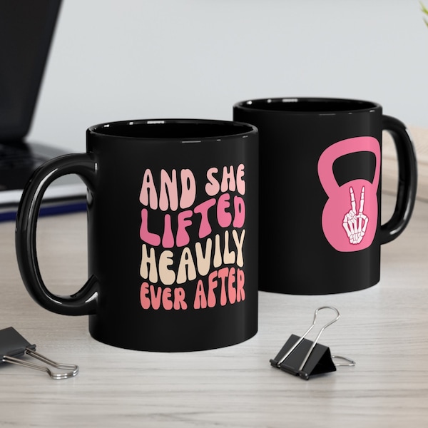 Weight Lifting Coffee Cup - Etsy