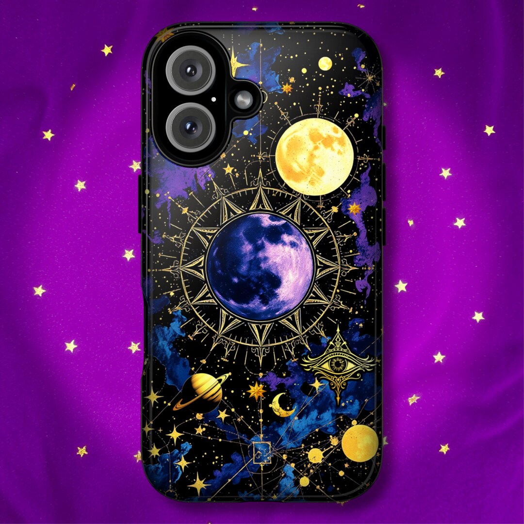 Celestial Night Sky Phone Case, Astronomy Gift for Space Lover ...