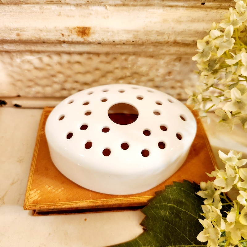 Vintage Flower Frog - Etsy