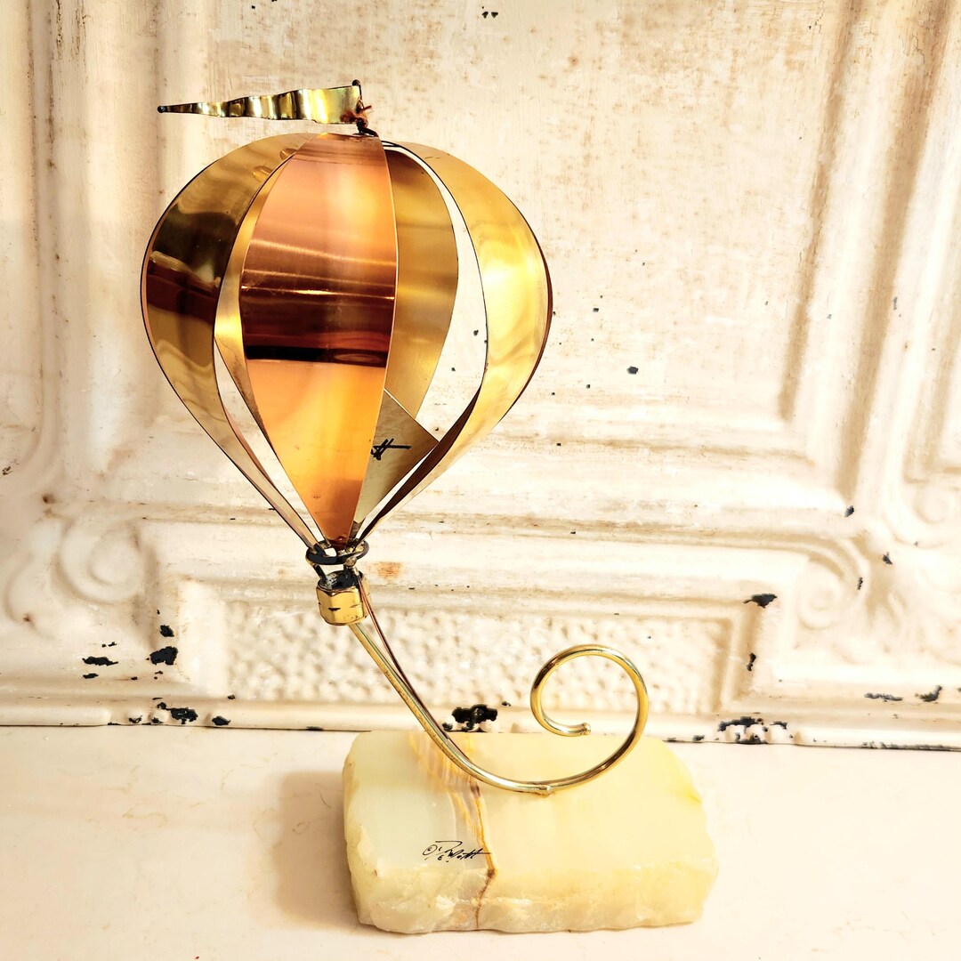 Artist Signed Demott Hot Air Balloon Sculpture 1970s Brutalist MCM ...