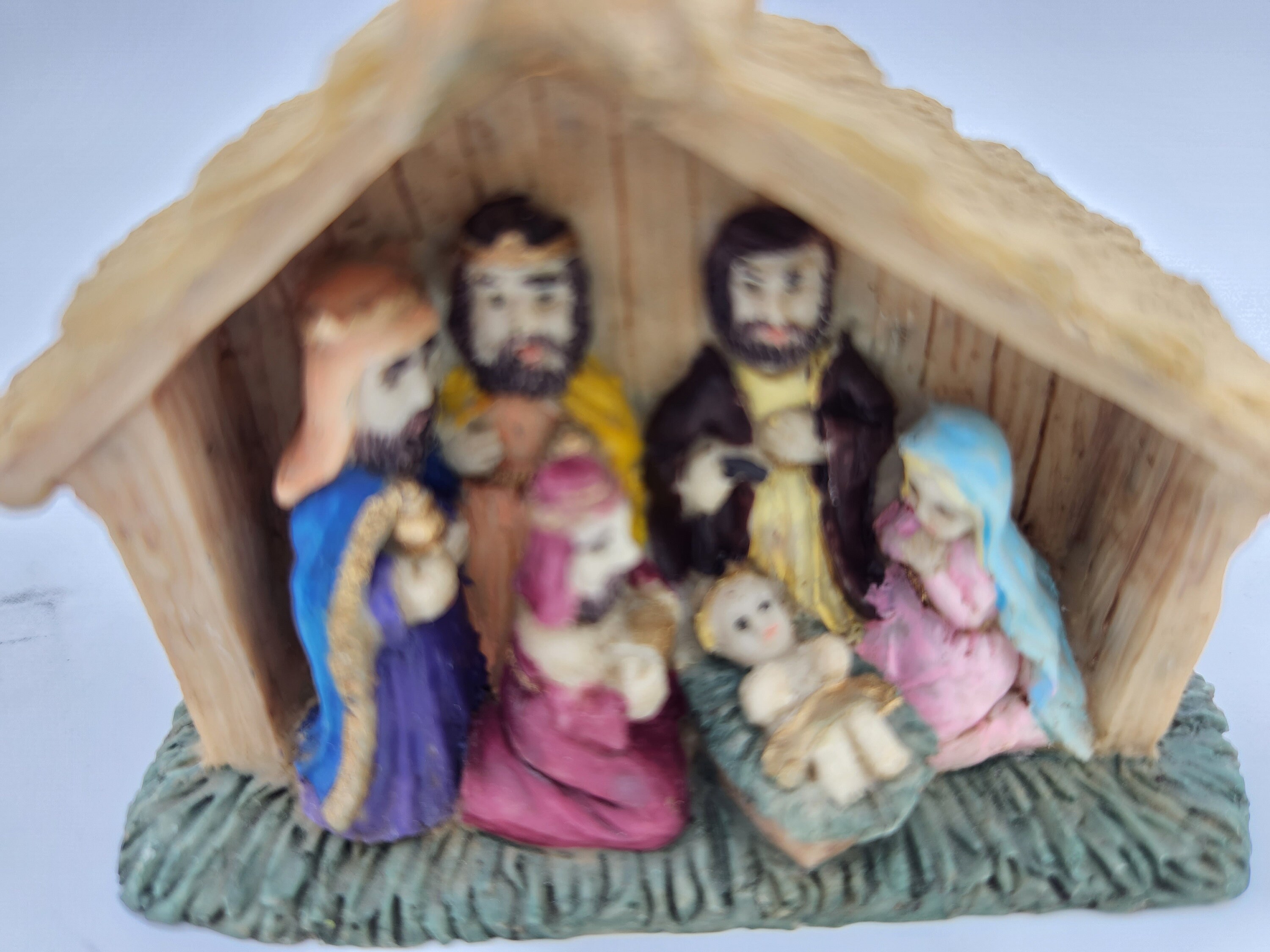 Vintage Nativity I Christmas Nativity I Table Top Nativity I - Etsy