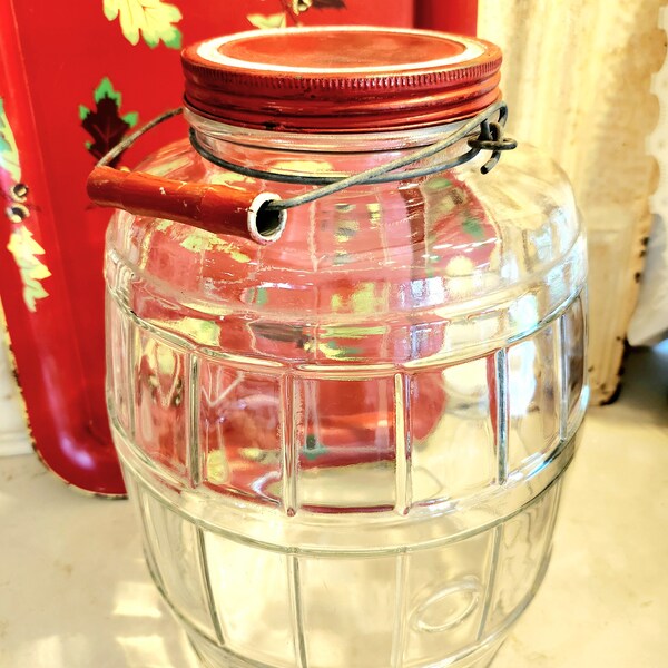 Antique Pickle Jar - Etsy