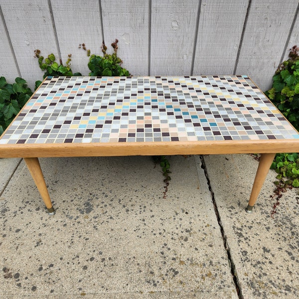 Mosaic Coffee Table - Etsy