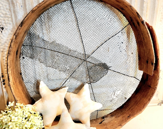 Primitive Sifter / Sieve Antique Wooden Sifter Round Antique Bentwood ...