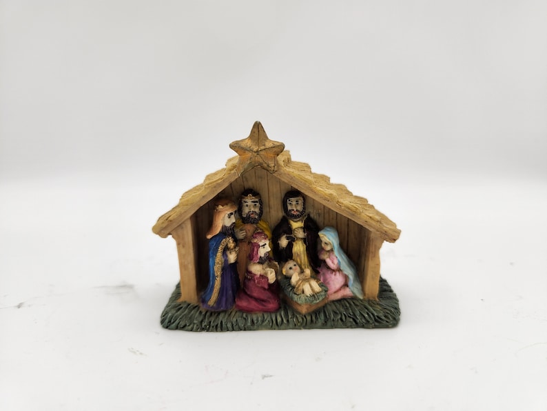 Vintage Nativity I Christmas Nativity I Table Top Nativity I - Etsy