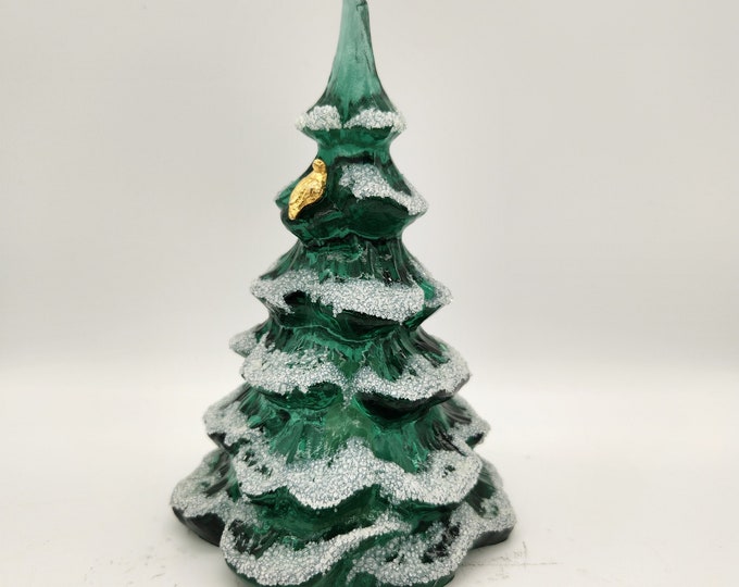 Vintage Fenton Tree With Gold Dove I Original Box I Fenton Glass ...