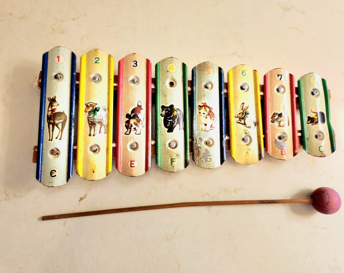 Straco Melody Xylophone 1960’s Made in Japan Xylophone in Original Box ...