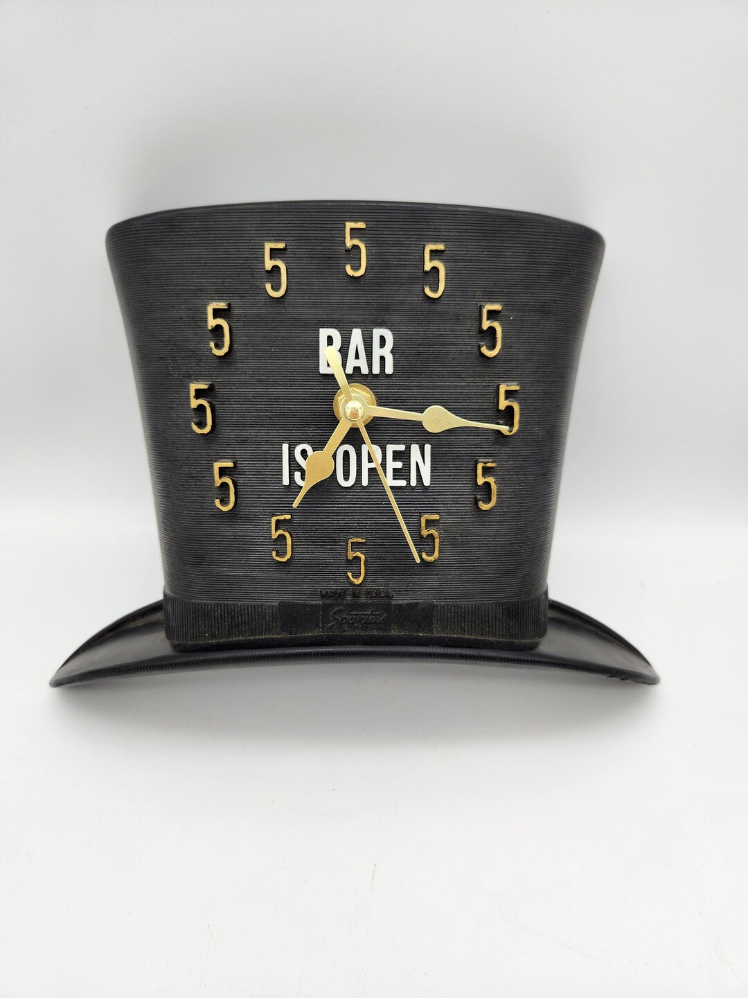 MCM Clock I Bar is Open I Vintage Bar Clock I Battery Operated I Retro ...