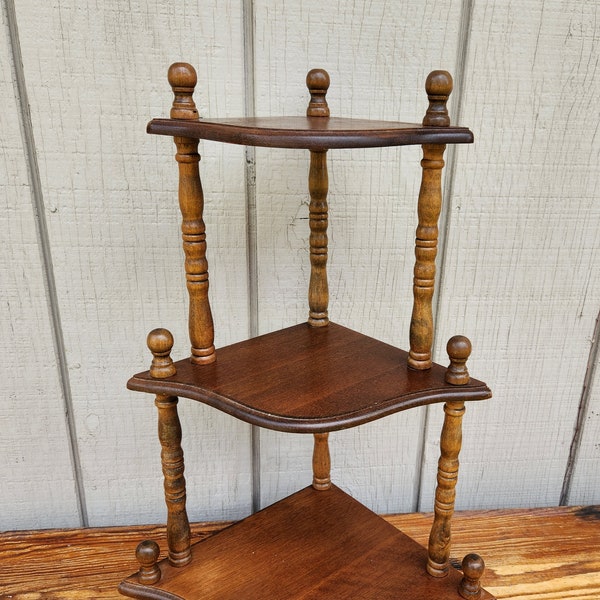 Corner Tabletop Shelf - Etsy