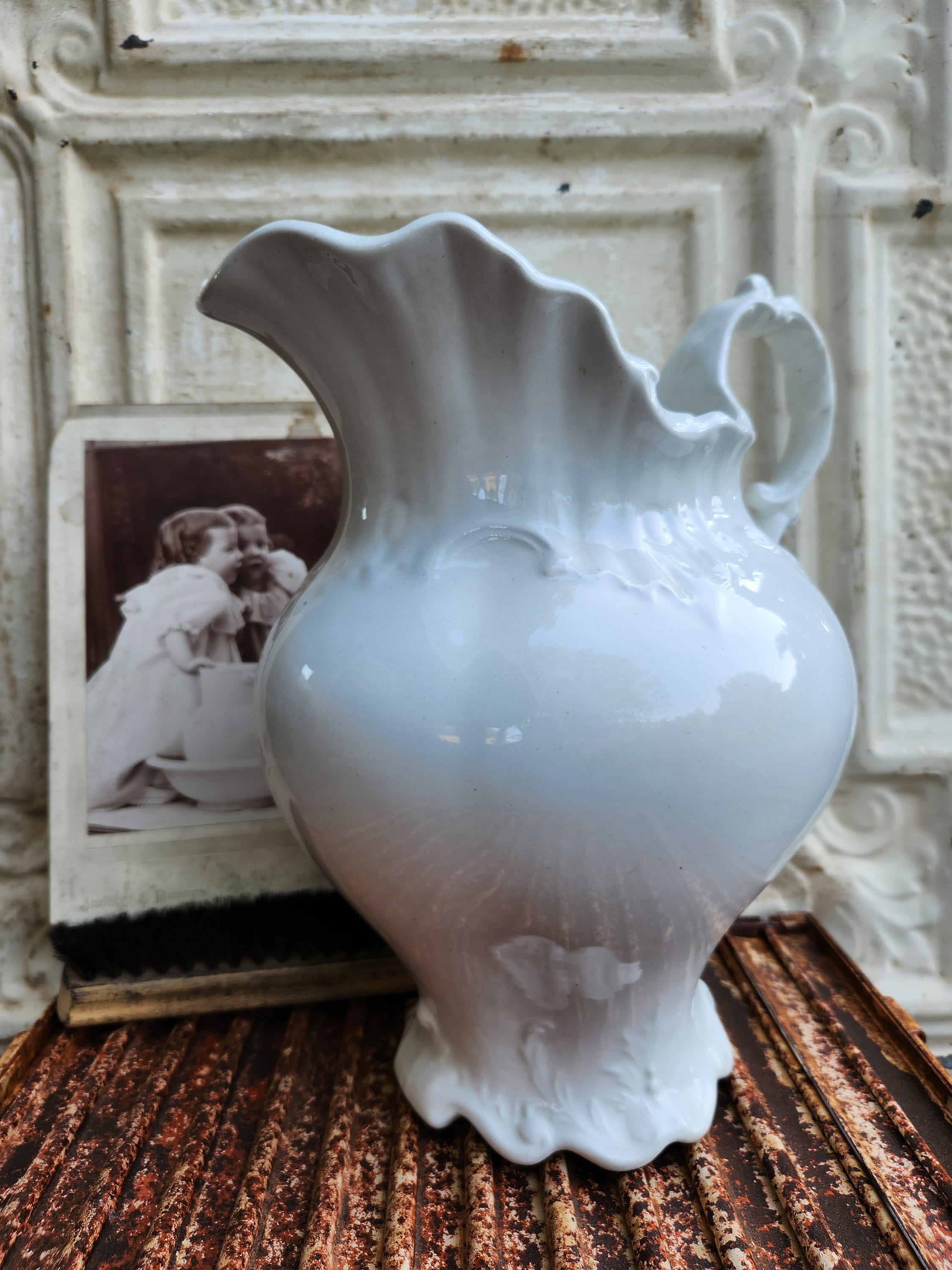 Ironstone China Pitcher