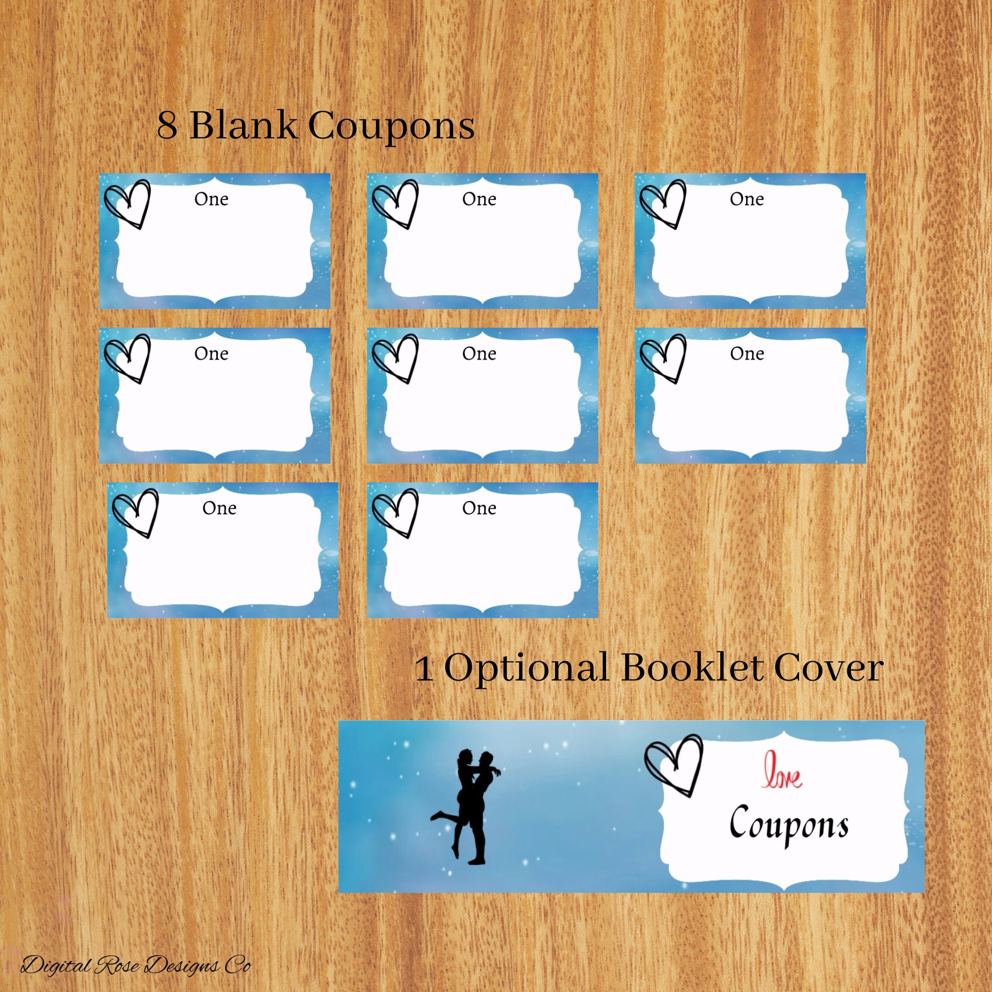 Love Coupon Book for Him/ Printable Love Coupon Book/ Customizable Love ...