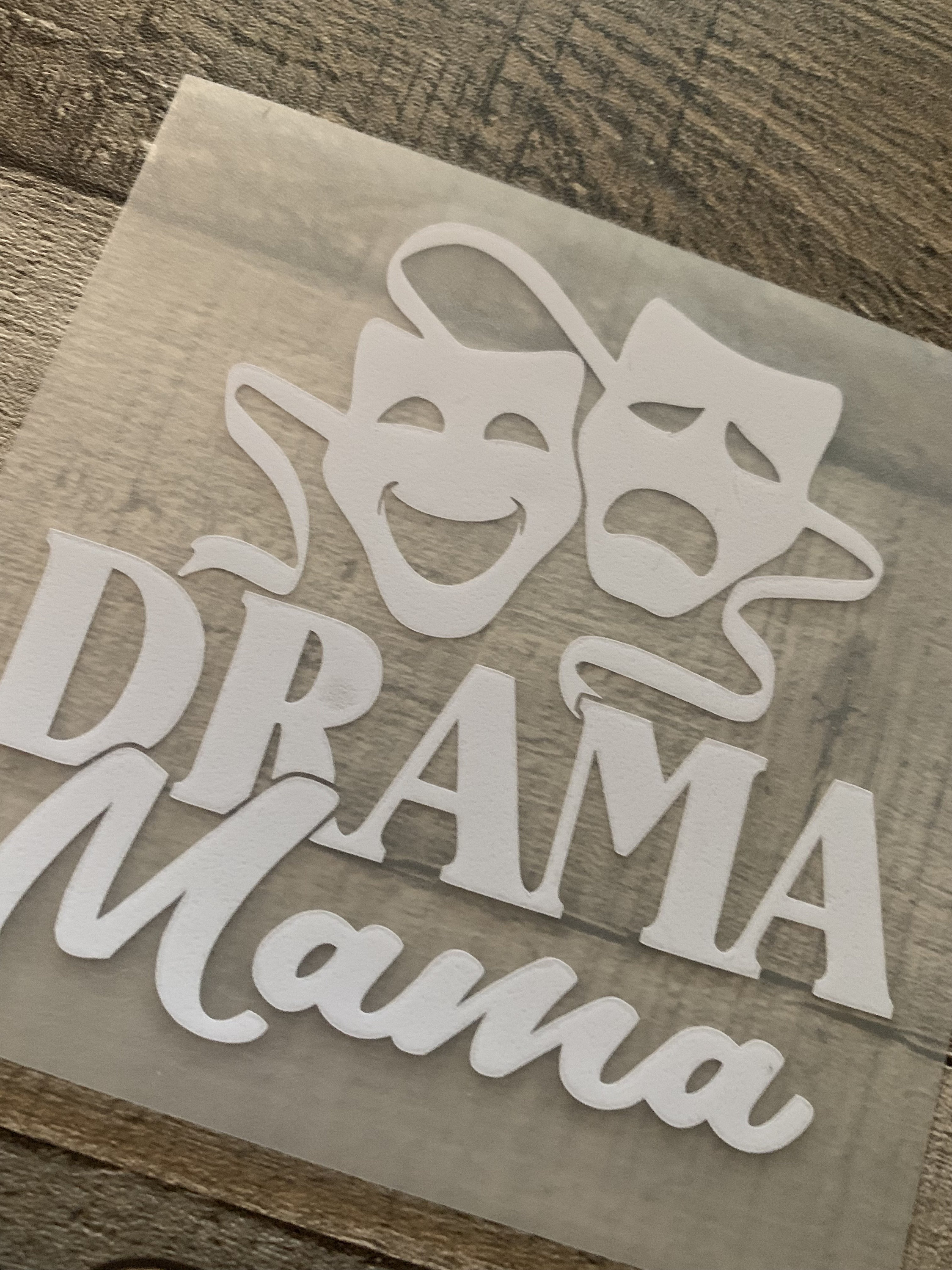 Drama Mama Decal Drama Decal Theatre Mama Decal Theatre - Etsy