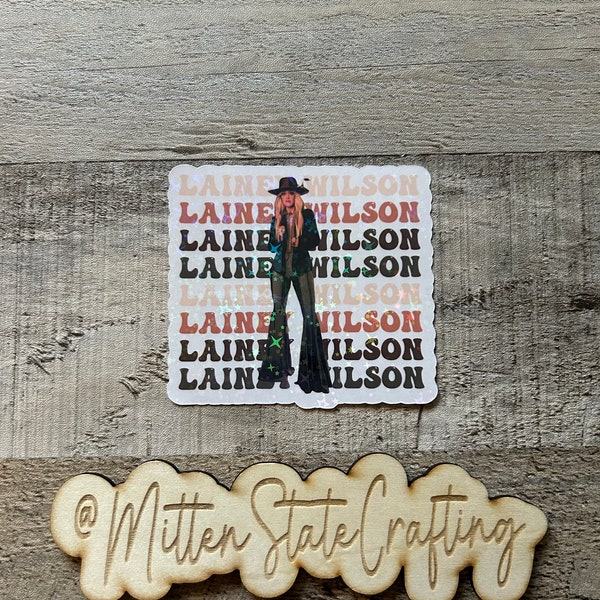 Lainey Wilson Stickers - Etsy
