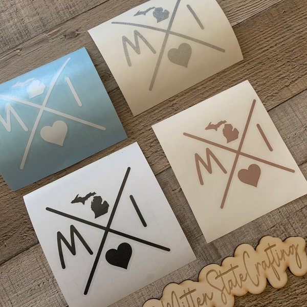 Michigan Car Decal - Etsy