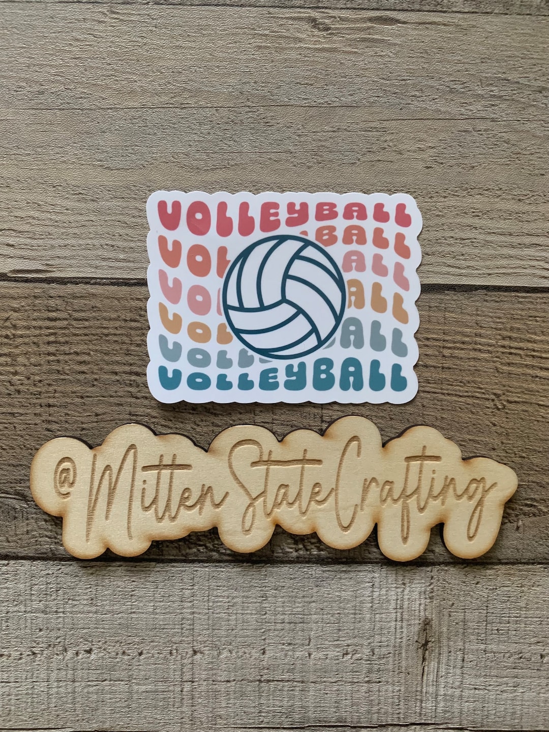 Volleyball Sticker, Volleyball Waterproof Stickers, Volleyball Team ...