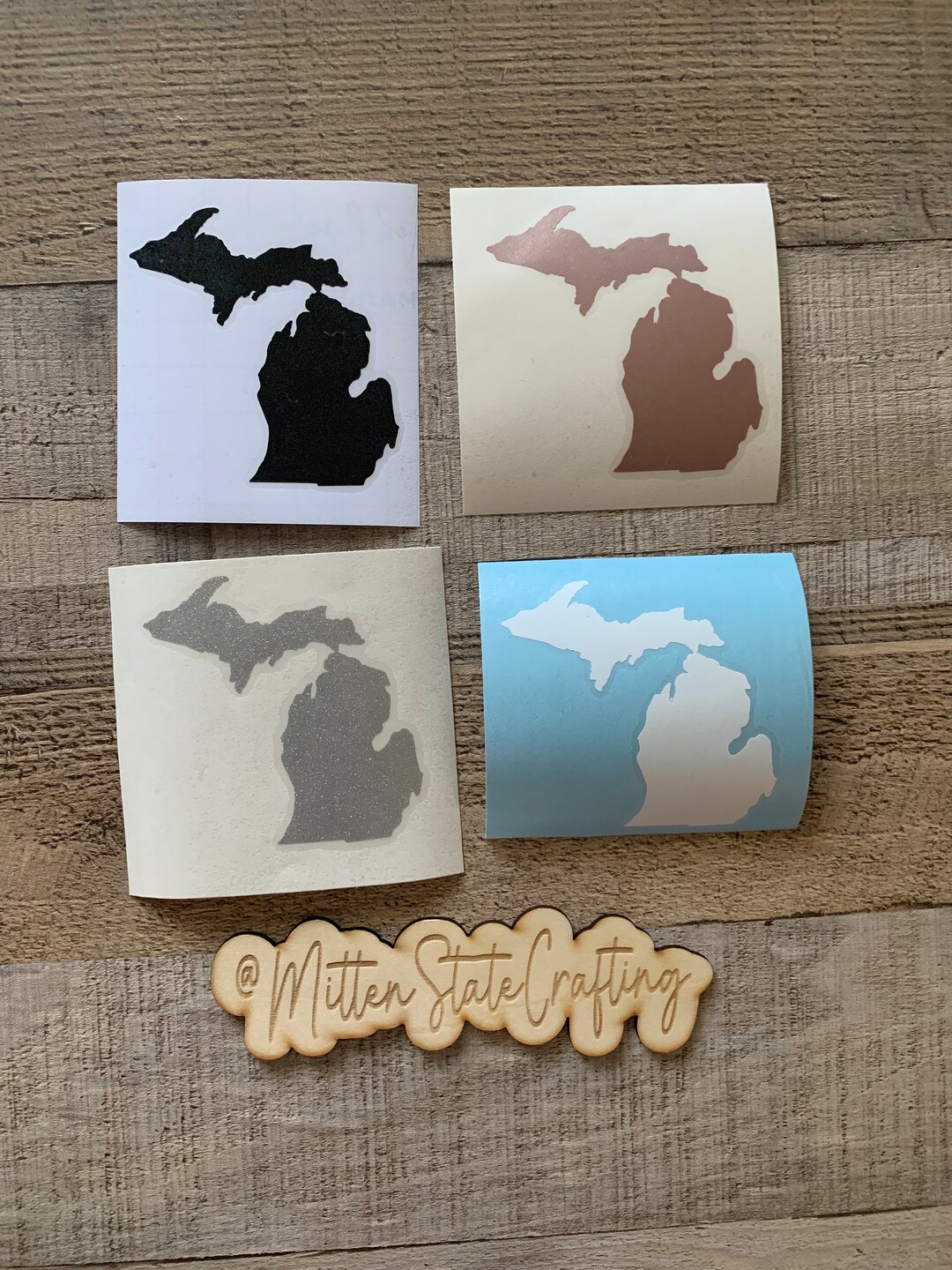 Michigan Decal, State of Michigan Decal, Michigan Car Decal, Vinyl ...