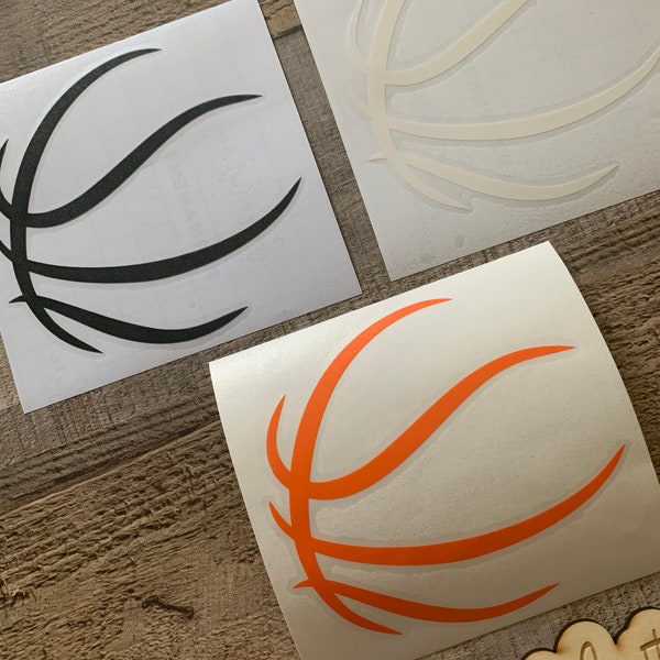 Basketball Decal - Etsy