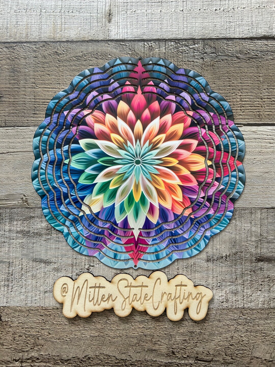 Mandala Wind Spinner, 8 Inch Wind Spinner, Wind Spinner, Mandala ...