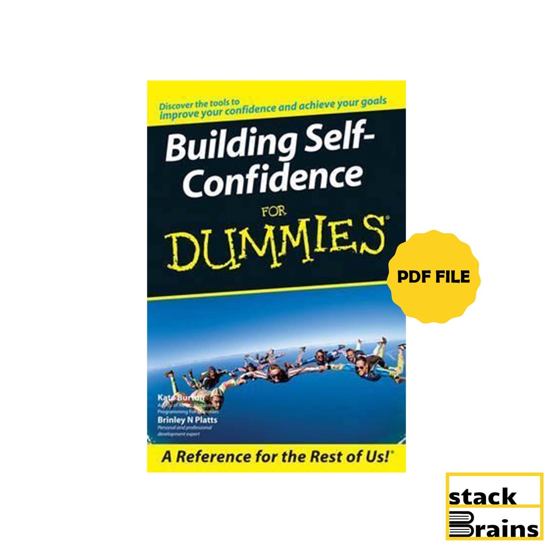 Building Self Confidence for Dummies Self-help Book - Etsy
