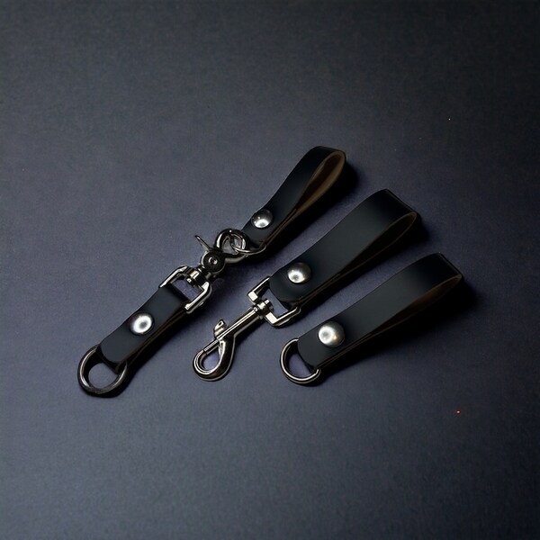 Leather Key Fobs - Etsy